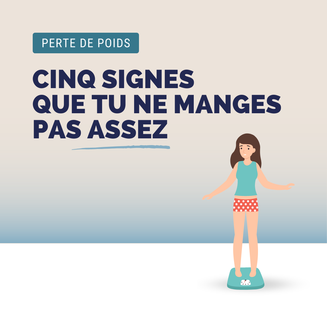💡 5 signes que tu ne manges pas assez • Sophie Gironi, Coach